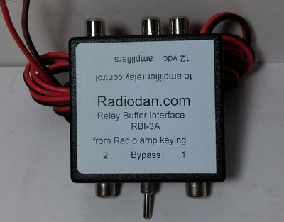 Amplifier keying relay buffer interface TWO radios and 3 linear ...