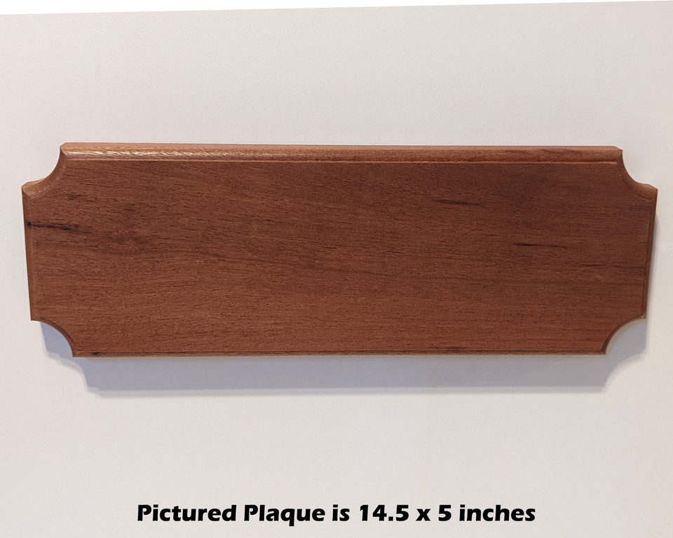 Blank Santos Mahogany Rectangle Plaques, Blank Wooden Plaque | eBay