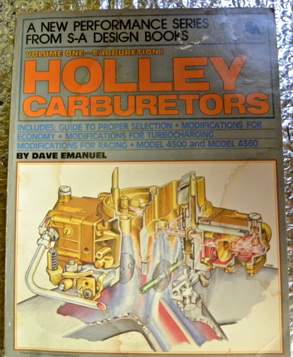 1980 HOLLEY CARBURETOR GUIDE TO TUNING PERFORMANCE MODIFICATIONS DAVE ...