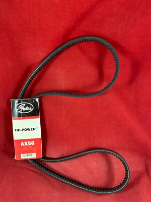 New Genuine Gates AX56 Tri-Power Notched V-belt 9012-2056 MADE IN USA ...