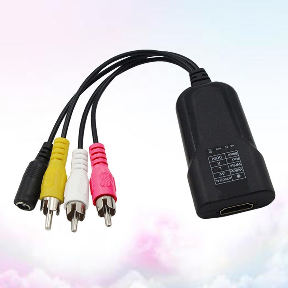 Video to Digital Converter Usb Optical Audio Adapter Scaler Cable ...