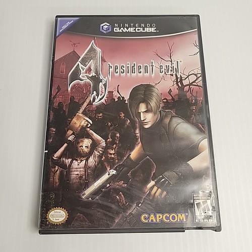 Resident Evil 4 (Nintendo GameCube, 2005) Includes Both Discs RE4 ...