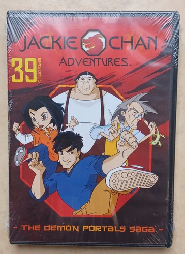 JACKIE CHAN ADVENTURES THE DEMON PORTALS SAGA DVD 39 Episodes RARE ...