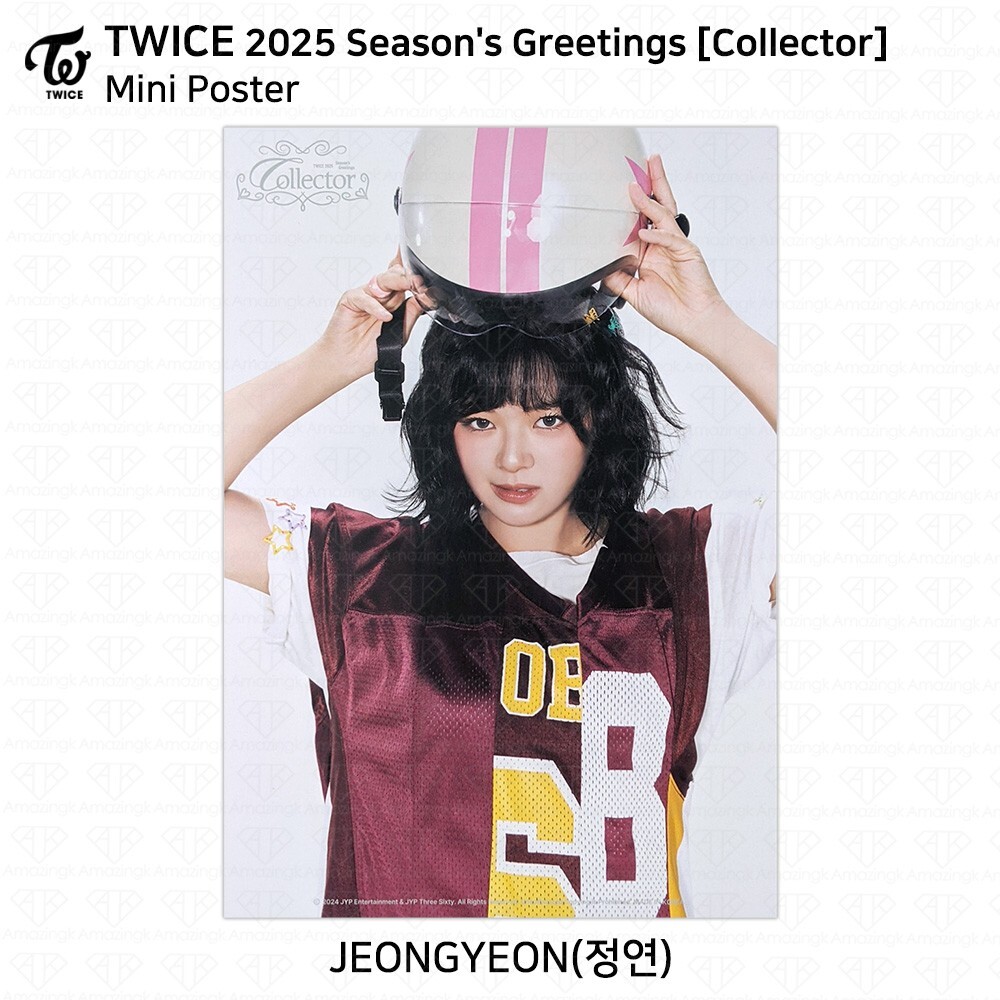 TWICE 2025 Season's Greetings Collector Official Mini Poster Diary ...