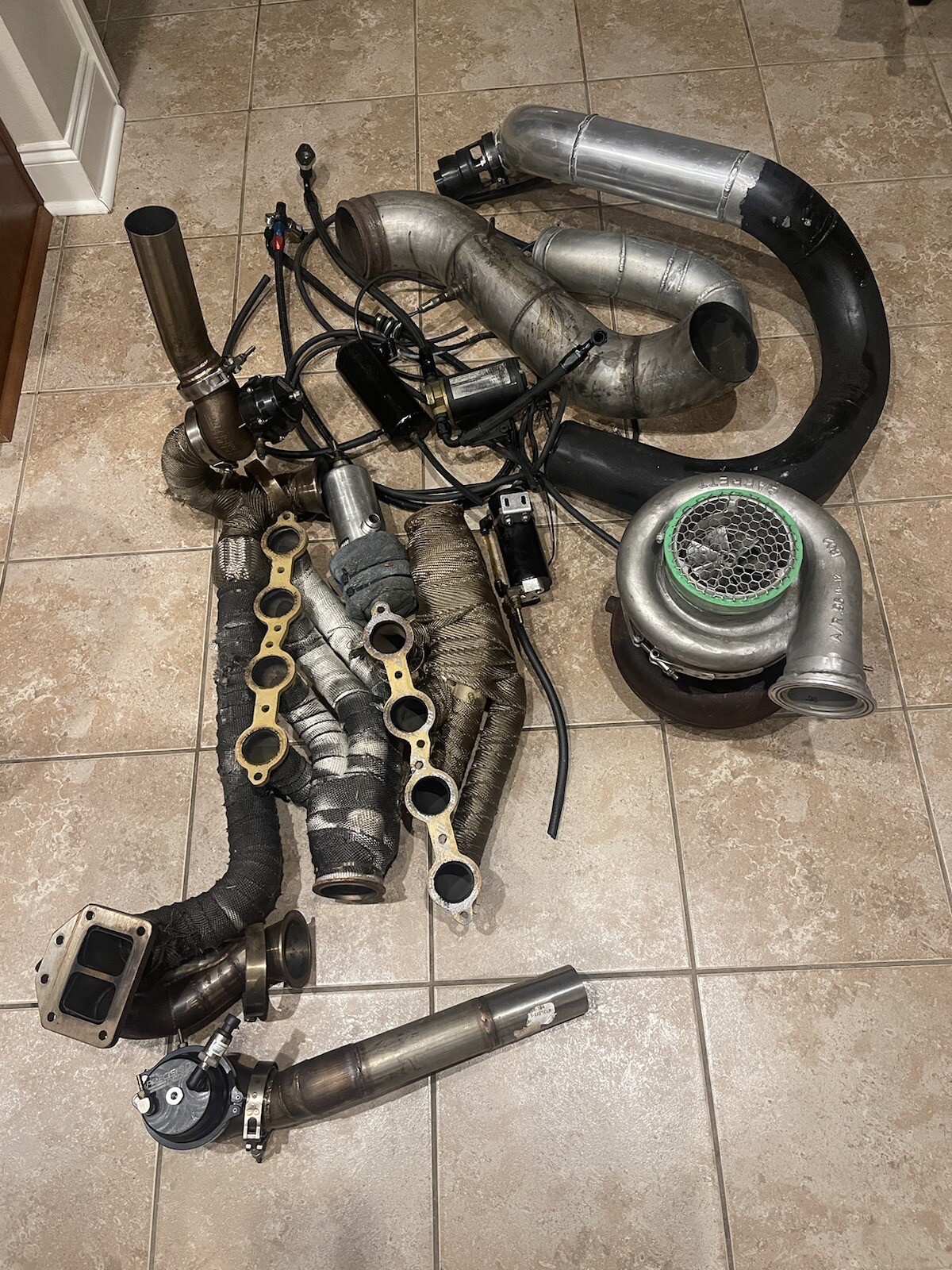 Garret 102 mm turbo kit , Bovs, Piping, and Headers. | eBay