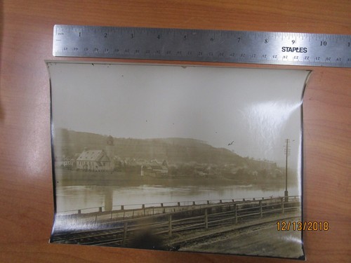 #4 Antique 1918 WW1 RARE 14th Photo Section ORIGINAL Photograph / EUREN ...