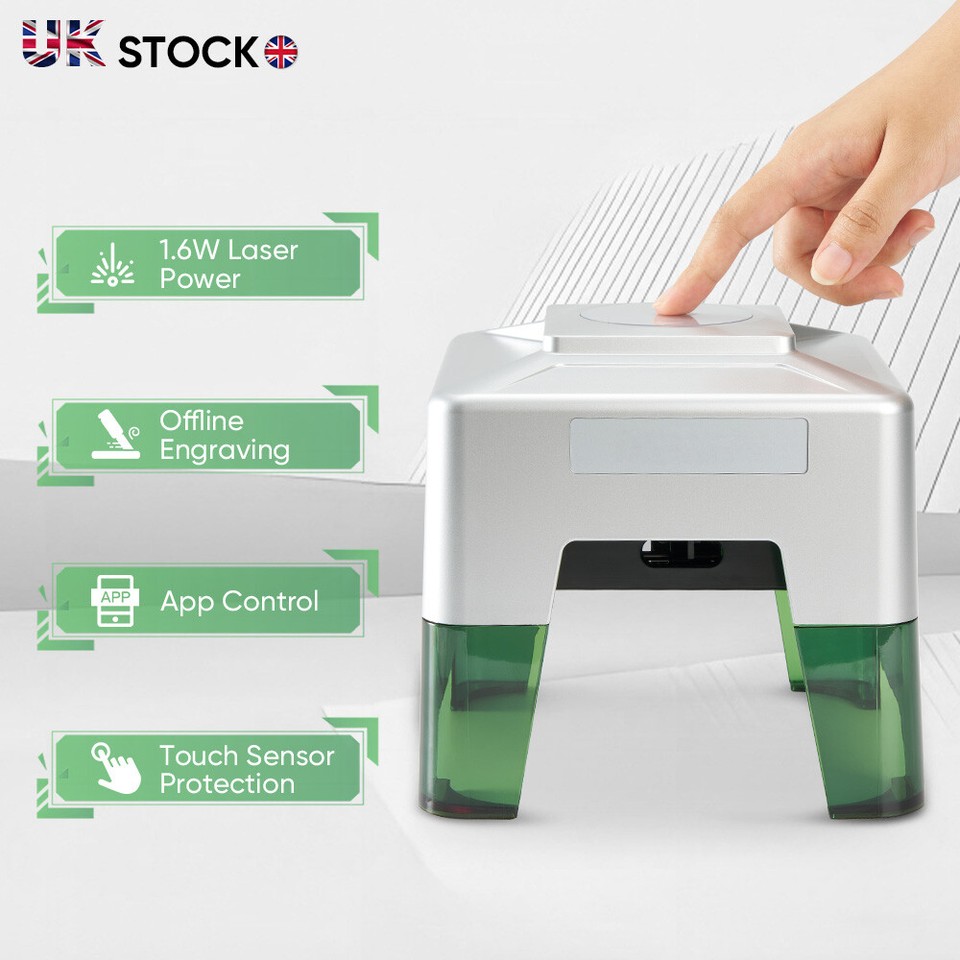 Bluetooth CNC Laser Engraving Machine Mini DIY Laser Printer Phone App ...