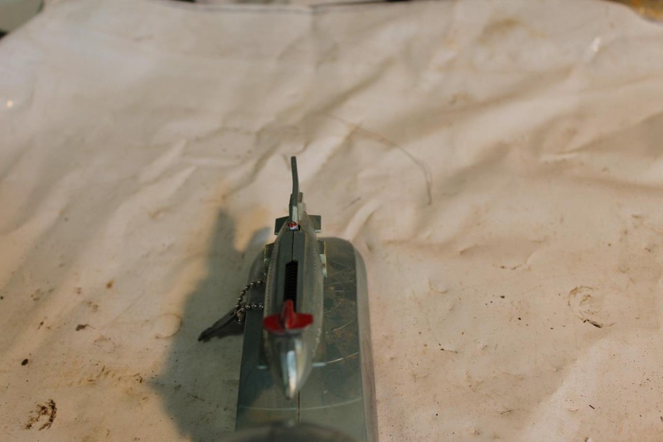 Vintage Duro Strato Rocket to the Moon Metal Coin Bank w/Key | eBay