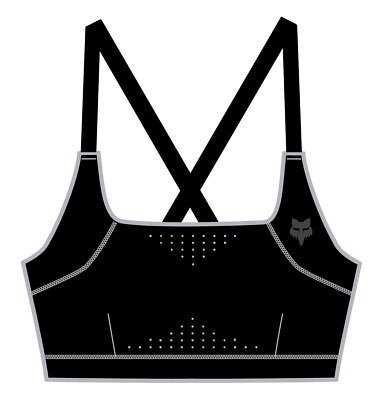 Fox Racing Motive Womens Sport Bra Black | eBay