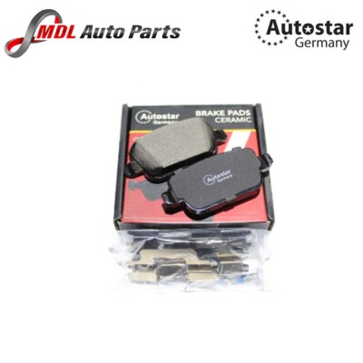 AutoStar Germany Rear Ceramic Brake Pads LR023888 Land Rover Freelander ...