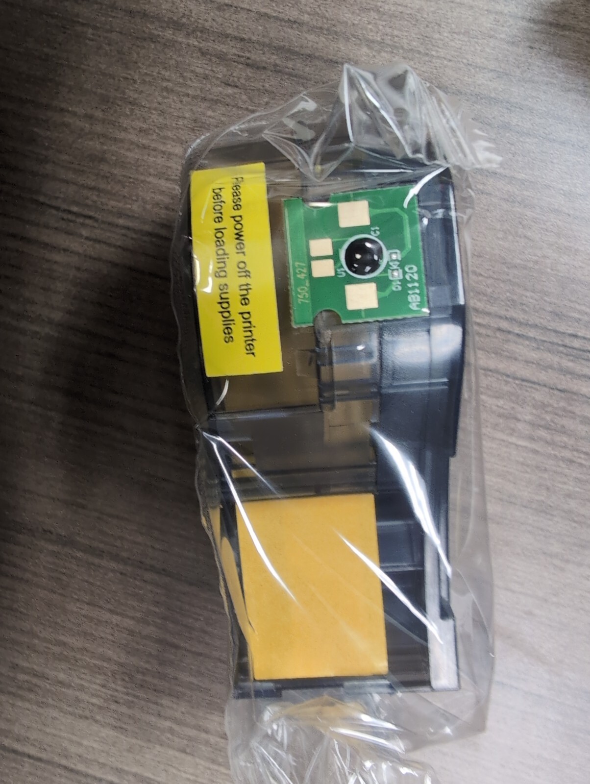 1 Pack For BRADY M21-750-427 Label Cartridge,3/4" Black/White M211 Has ...