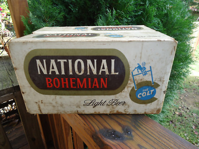 National Bohemian Beer The Colt case bottle box National Brewing Co ...