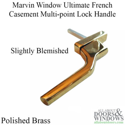 Marvin Window Ultimate French Casement Window Multipoint Lock Handle ...