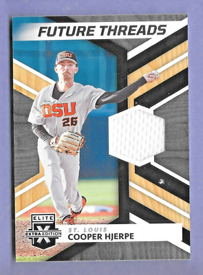 Cooper Hjerpe 2022 Elite Extra Edition Future Threads Relic FT-CH ...