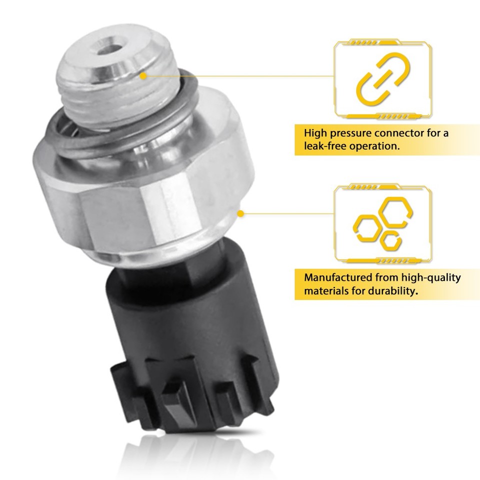 Engine Oil Pressure Sensor Switch W/ Filter for 09-14 Chevy Silverado ...