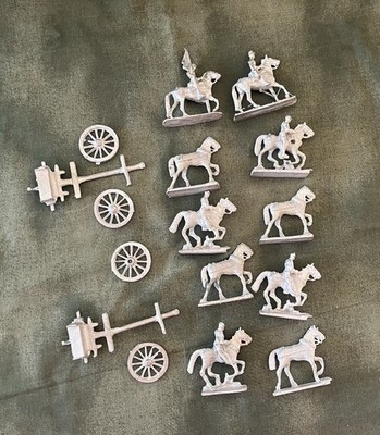 30mm Artillery Limbers (2) Mtd. Officer, Flag Bearer , American Civil ...