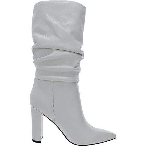 Marc Fisher LTD Womens Gomer Ivory Mid-Calf Boots 11 Medium (B,M) BHFO ...