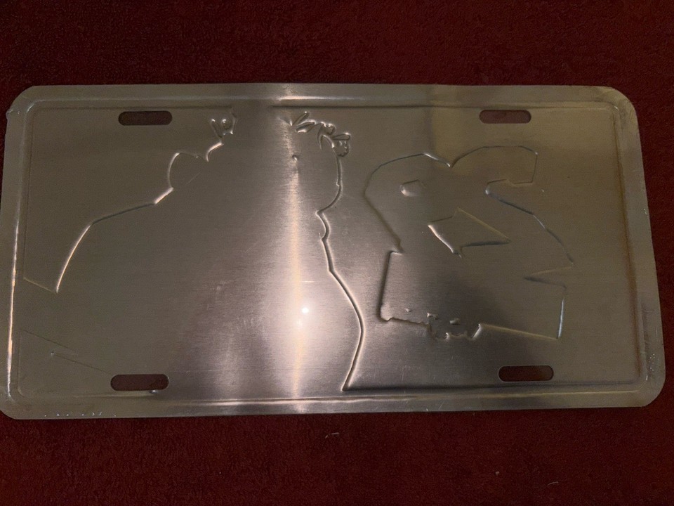 Cartoon Network Fred Flinstone Wacky Racing License Plate #29 NEW In ...