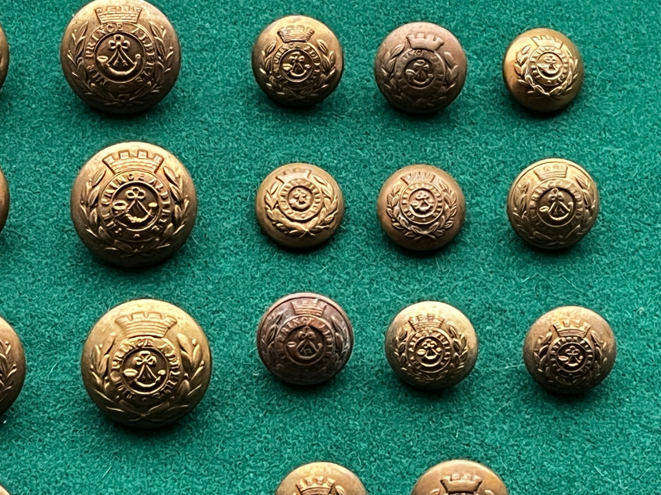 Lot Of 22 British Somerset Light Infantry The Prince Alberts Brass ...