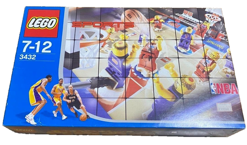 LEGO Sports 3432 NBA Challenge Basketball Arena Complete Sealed ...