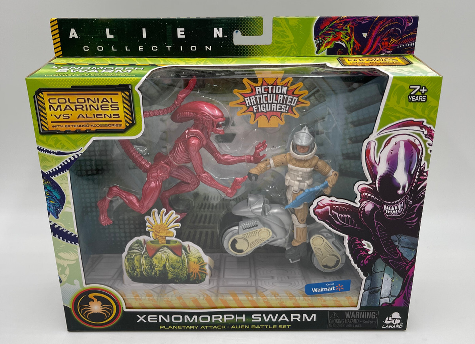 Alien Collection lot of 19 Xenomorph Swarm Yellow, Blue, & Red Alien ...