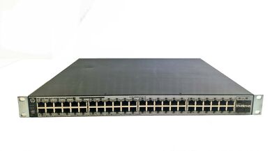 HP J9984A OfficeConnect 1820 Series 48-Port Gigabit Switch (24 x PoE+ ...