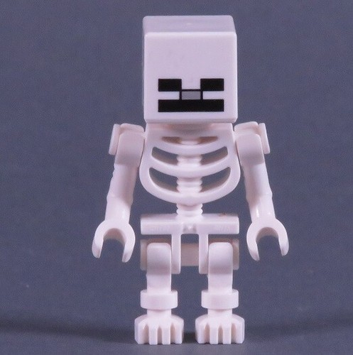 LEGO® MINECRAFT™ Figur Skelett Minifiguren MIN011 Skeleton 21118 21127 ...