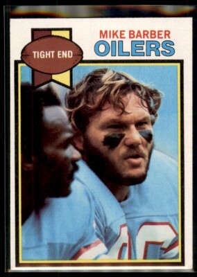1979 Topps Mike Barber Houston Oilers #37 | eBay