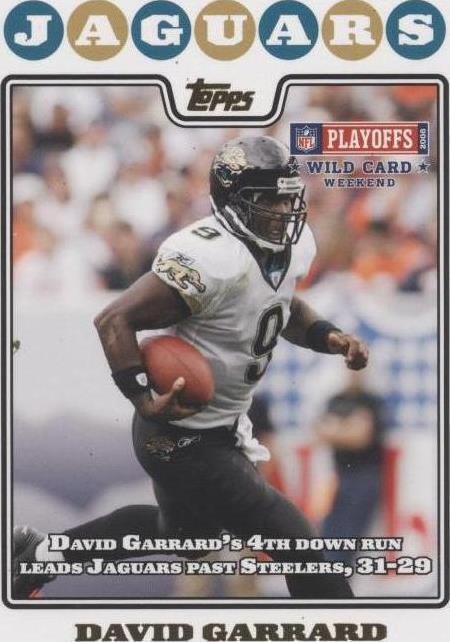 2008 Topps - David Garrard #324 Gold Foil for sale online | eBay