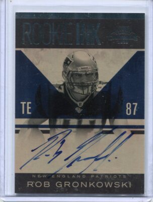 2010 Contenders Rob Gronkowski RC Rookie Ink Auto Autograph SSP New ...
