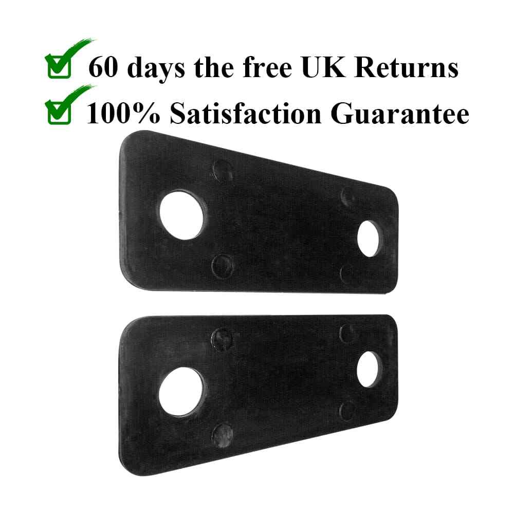 Door Bulkhead Hinge Packing Shim x4 for Land Rover Series 3 and ...