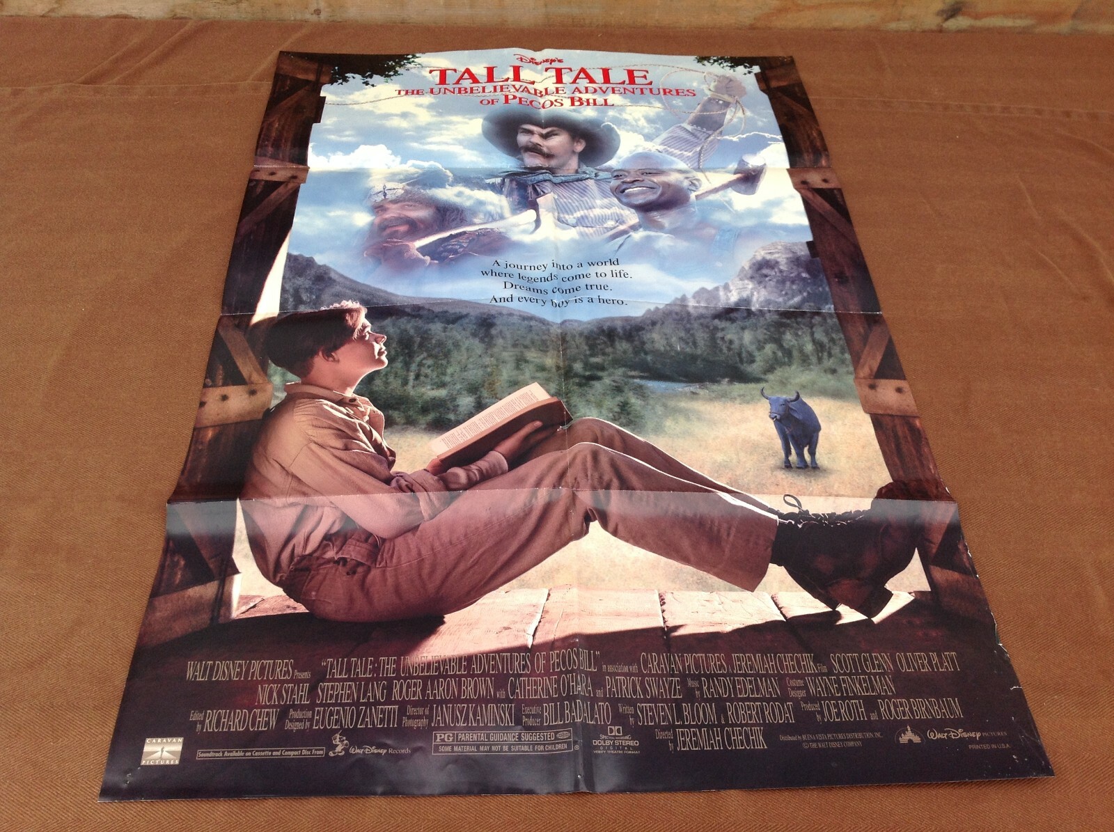 1995 A Tall Tale Original Movie House Full Sheet Poster | eBay
