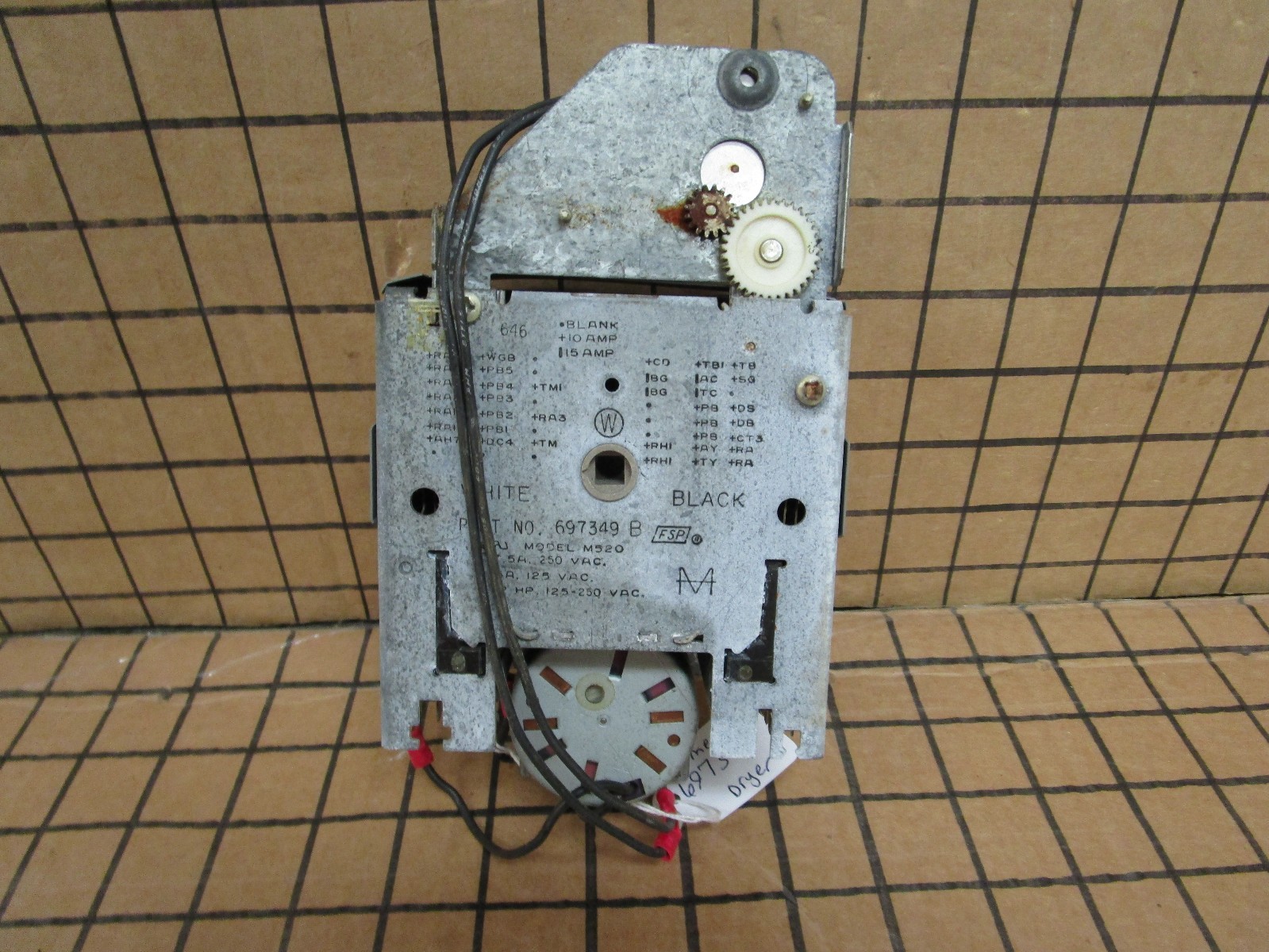 KitchenAid Dryer Timer 697349 697349B M520 ASMN | eBay