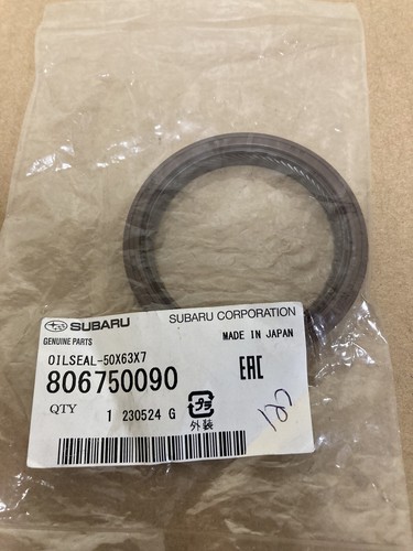 19 - 25 Subaru 50 x 63 x 7 Oil Seal 806750090 Forester WRX Legacy ...