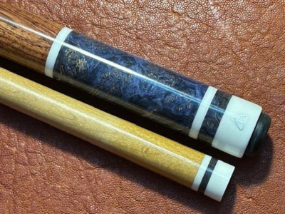 Tad Lofstrom Full Splice Custom Pool Cue W/ Kielwood Shaft. RW/Tamarind ...