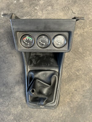 VW MK1 Cabriolet Center Shifter Gauge Console Black | 155863243A | OEM ...