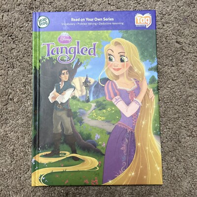 Tangled Read on Your Own Leap Frog Tag Book Disney Hardcover ...