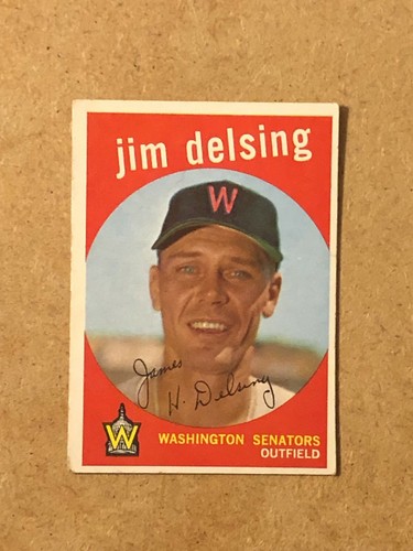 1959 Topps Jim Delsing #386 | eBay