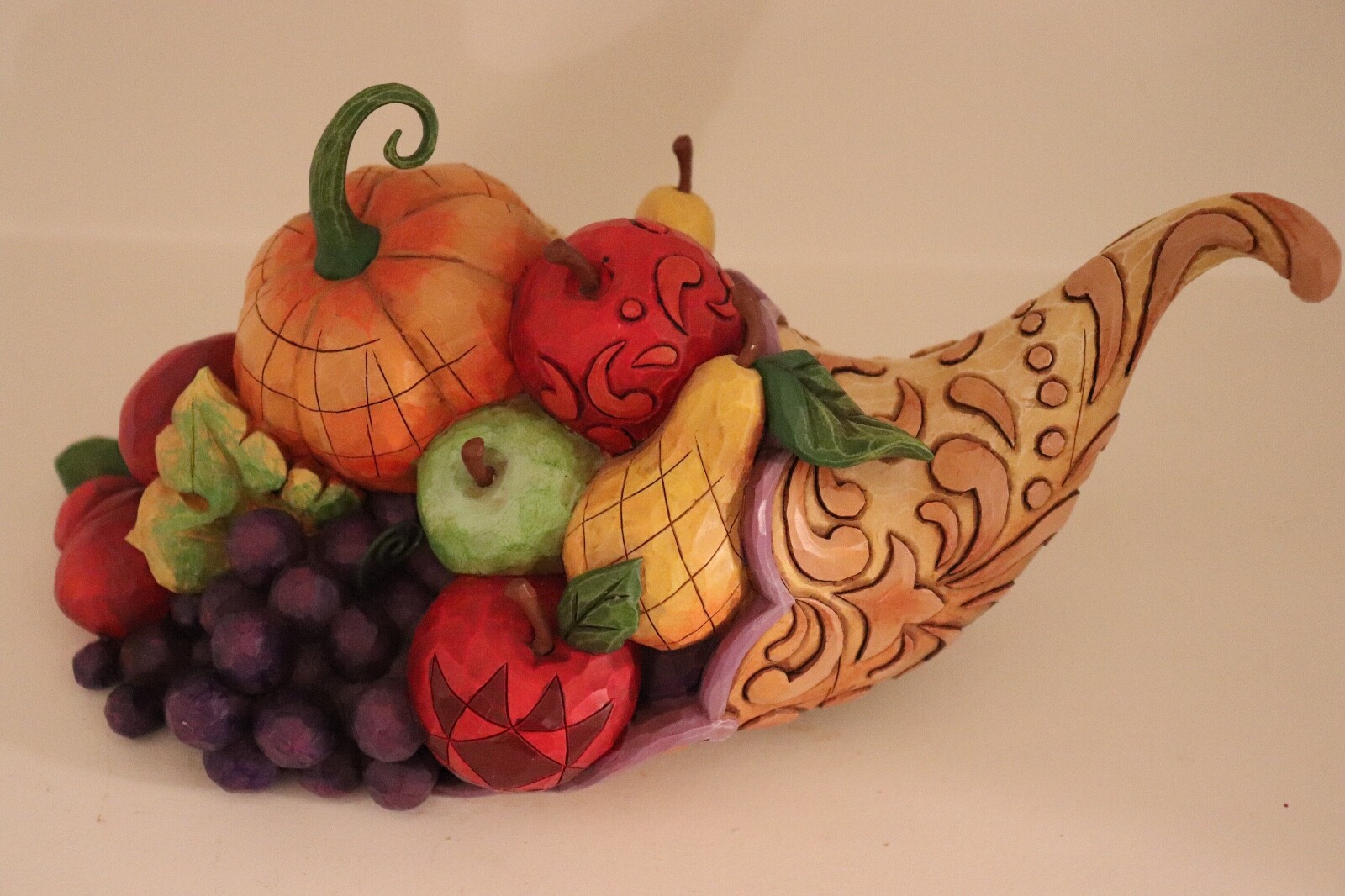 Jim Shore 4008903 "Horn of Plenty" Fall/Harvest Cornucopia Figurine No ...