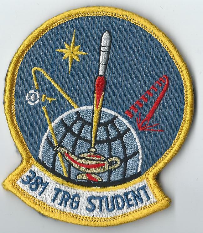 USAF 381st TRAINING GROUP STUDENT MILITARY PATCH | eBay