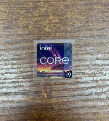 1x Intel Core i9 Desktop / Laptop Custom Sticker Label (NEW) | eBay