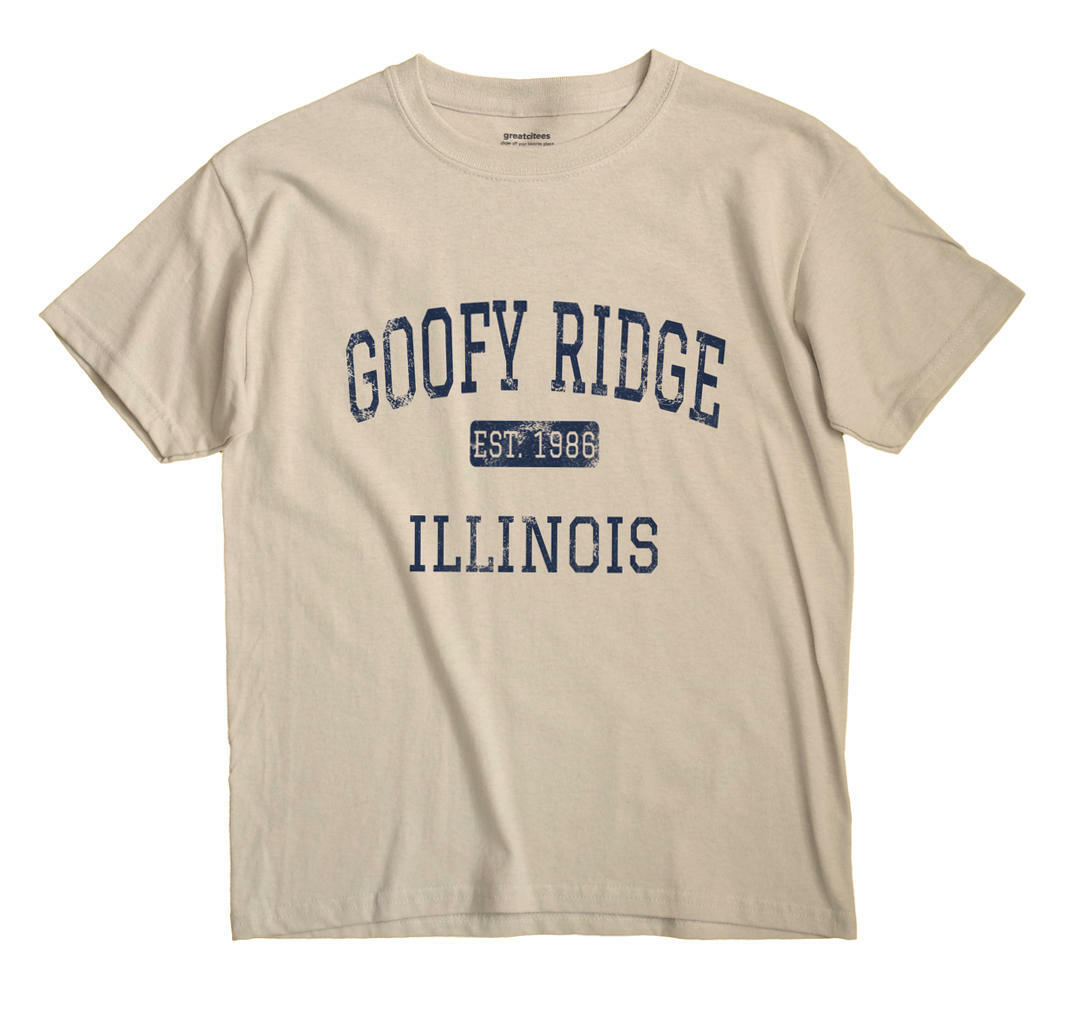 Goofy Ridge Illinois IL T-Shirt EST | eBay