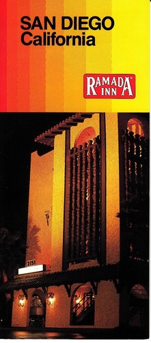 San Diego Ramada Inn California CA Vintage Brochure | eBay