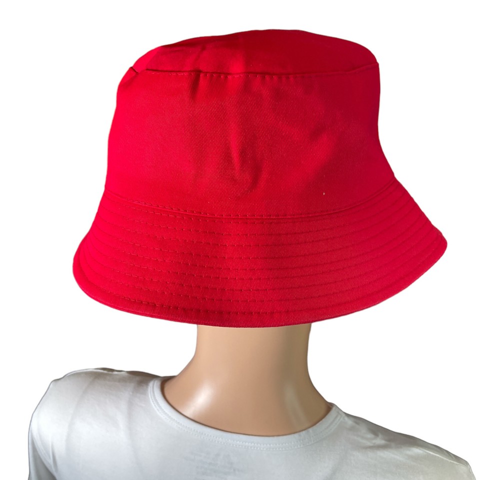 ON SALE!! President Donald TRUMP Bucket Red Hat MAGA Keep America Great ...