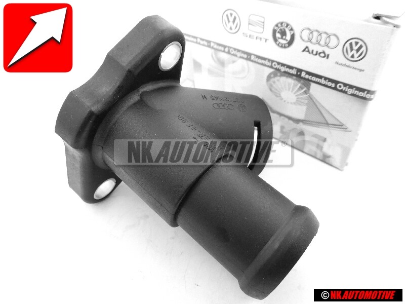 Original VW Flange With Sealing Ring - 037121144M | eBay