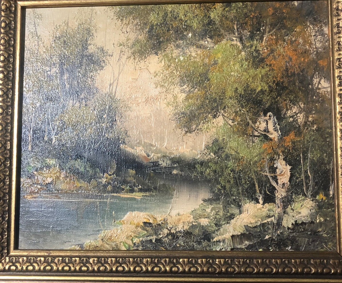 Tedeschi Oil Painting Signature Oil Painting By Gianni Tedeschi
