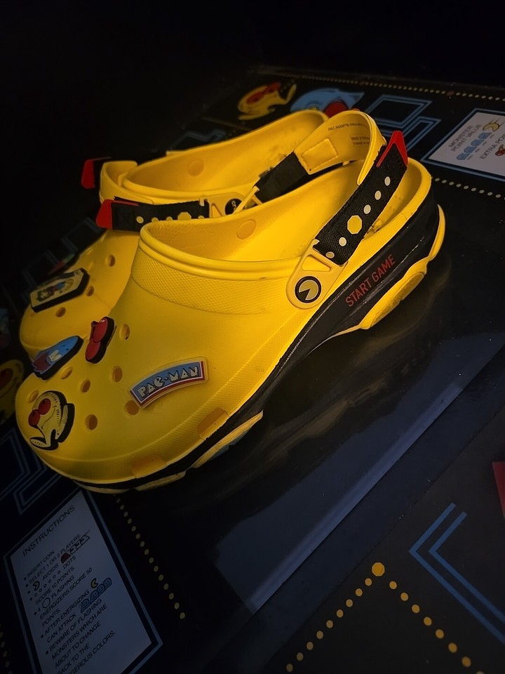 Crocs X PAC-MAN ALL-TERRAIN CLOG SHOES MEN'S SIZE 13 | eBay