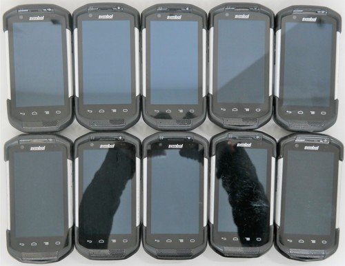 Lot of 10 Zebra Symbol TC70 Barcode Scanner TC700H-KC11ES-01 Android ...