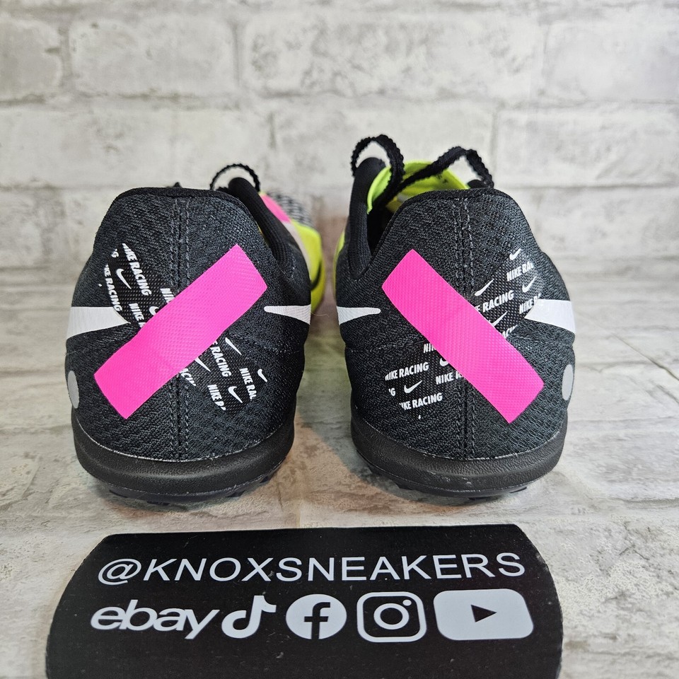 Nike Rival XC 6 Cross Country Spikes Volt Black Pink DX7999-700 Mens ...