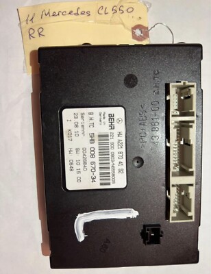 07-14 Mercedes W221 S600CL550 ACA/C Heater Control Module OEM A ...